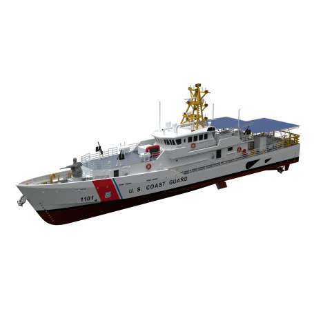 USCG Sentinel class cutter Hull Full hull