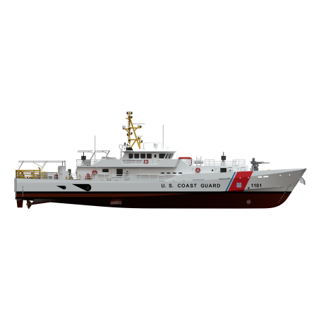 USCG Sentinel class cutter Hull Full hull