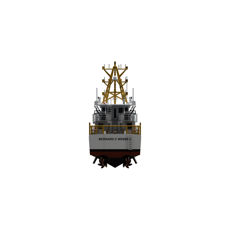 USCG Sentinel class cutter Hull Full hull