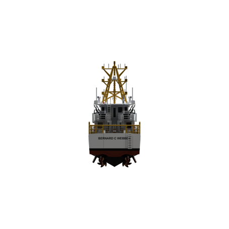 USCG Sentinel class cutter Hull Full hull