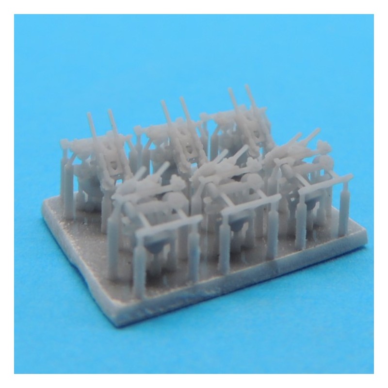 Marine Nationale 37mm twin AA gun (x6)