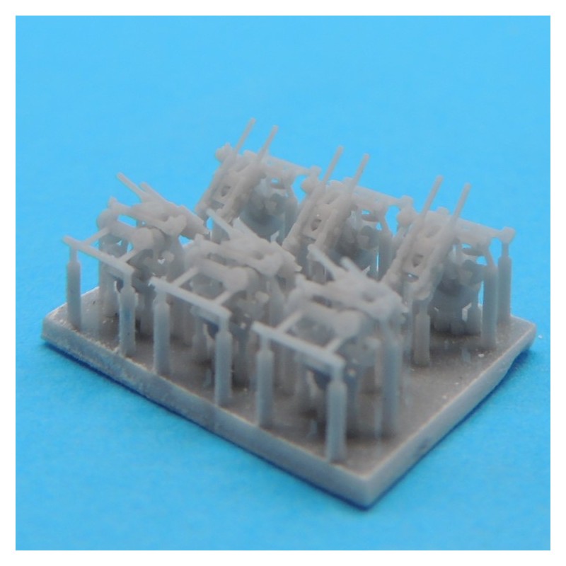 Marine Nationale 37mm twin AA gun (x6)