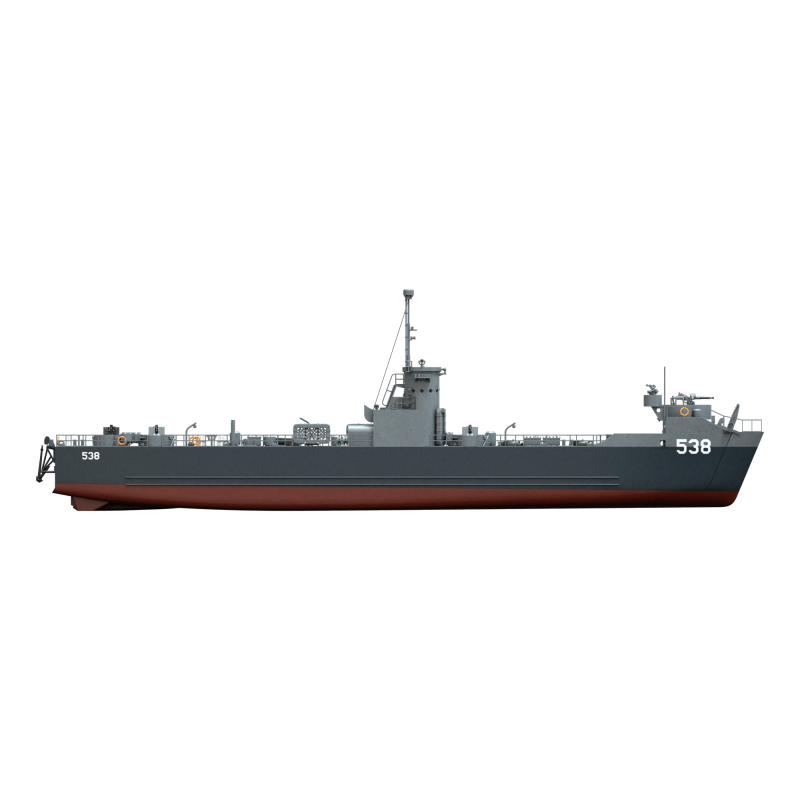 Landing Ship Medium (LSM) 40mm version
