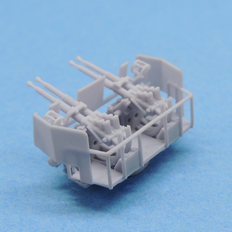 40mm Bofors quad gun Mk.2 Mod.3 (x2)