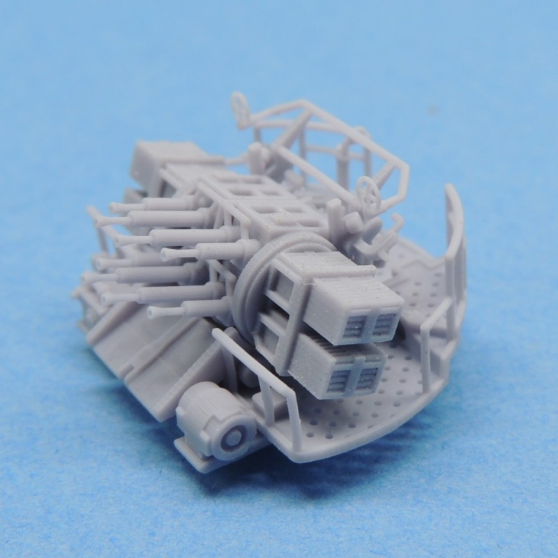 Canon Pom Pom de 2 pdr. Mk.VIII sur affût Mk.V octuple (x2)