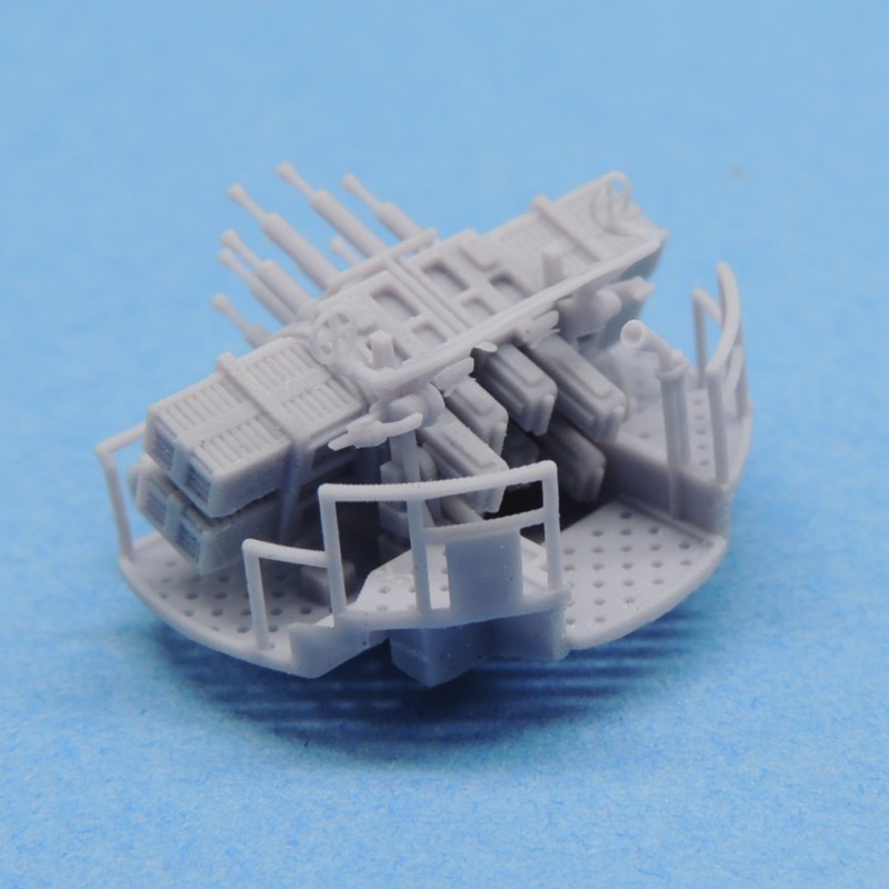 Canon Pom Pom de 2 pdr. Mk.VIII sur affût Mk.V octuple (x2)