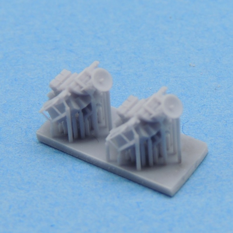 Mark 33 Gun director open roof version, with Mark 25 antenna (x2)