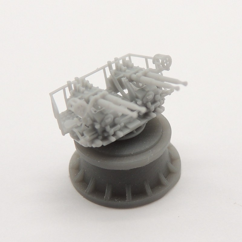 40mm Bofors quad gun Mk.2 Mod.1 (x4)