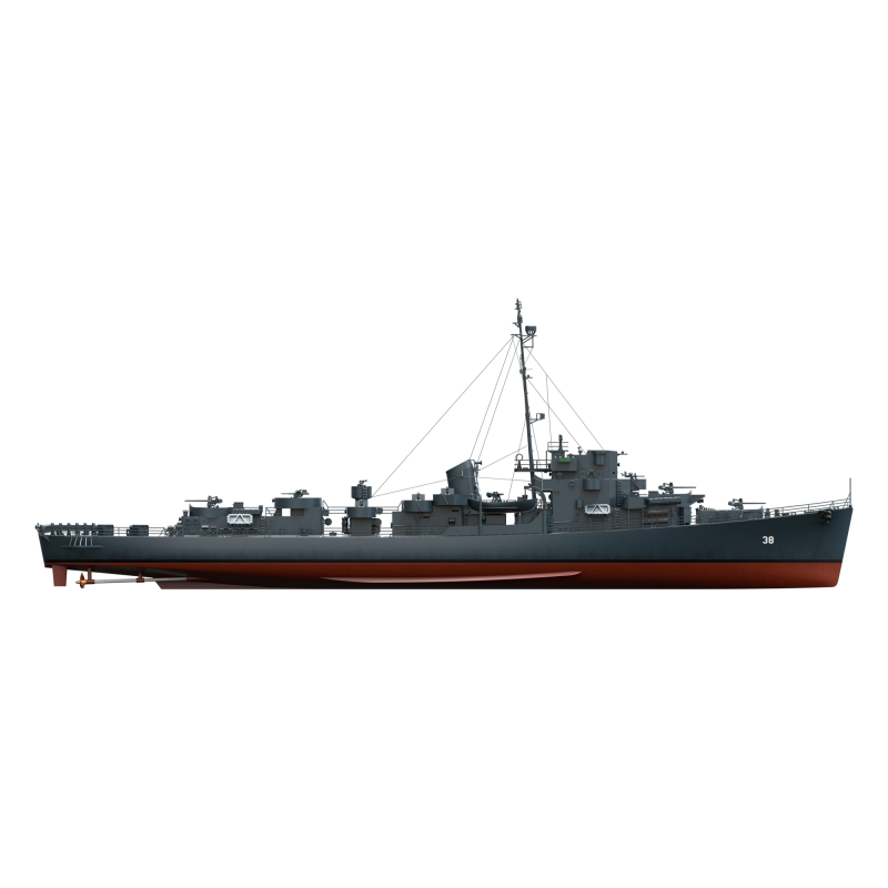 Evarts Class Destroyer Escort