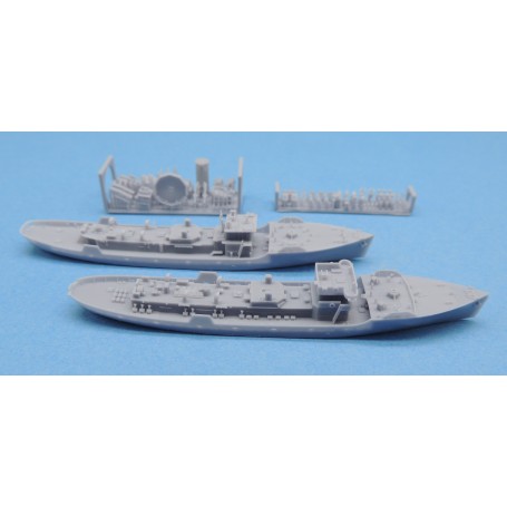 Flower class corvette, HMCS Agassiz, short forecastle