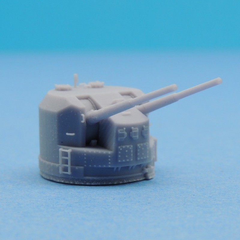 QF 5.25 inch Mark I DP gun for Dido class of cruiser (x5)