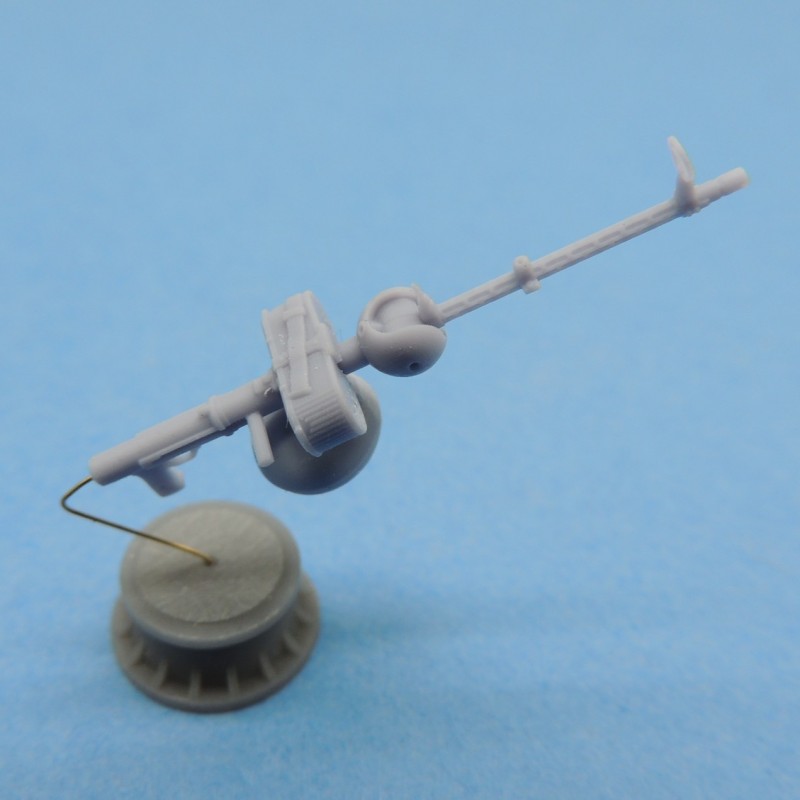 German MG 15 machine gun with rotula (x2)
