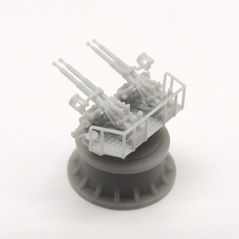 40mm Bofors quad gun Mk.2 Mod.2 (x4)