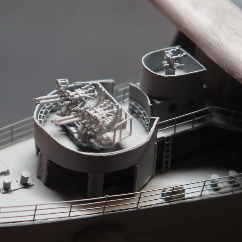 40mm Bofors quad gun Mk.2 Mod.2 (x4)