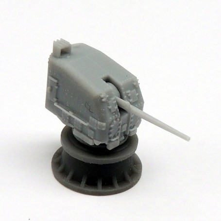 5in./38 Mk.30 gun on close mount single knukle (x2)