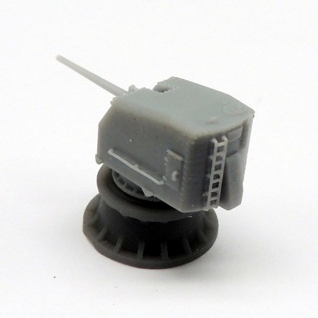 5in./38 Mk.30 gun on close mount single knukle (x2)