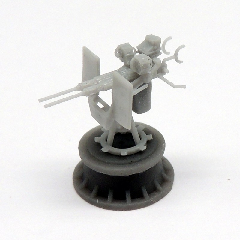 20mm Oerlikon Mk.24 twin gun with Mk.14 gunsight (x2)